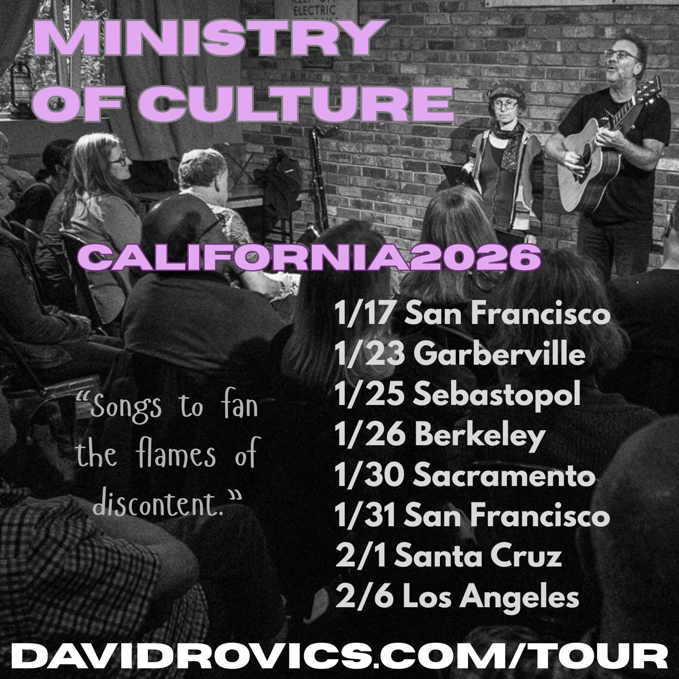 „In dieser sehr alten neuen Weltordnung“: David Rovics & Friends new ...