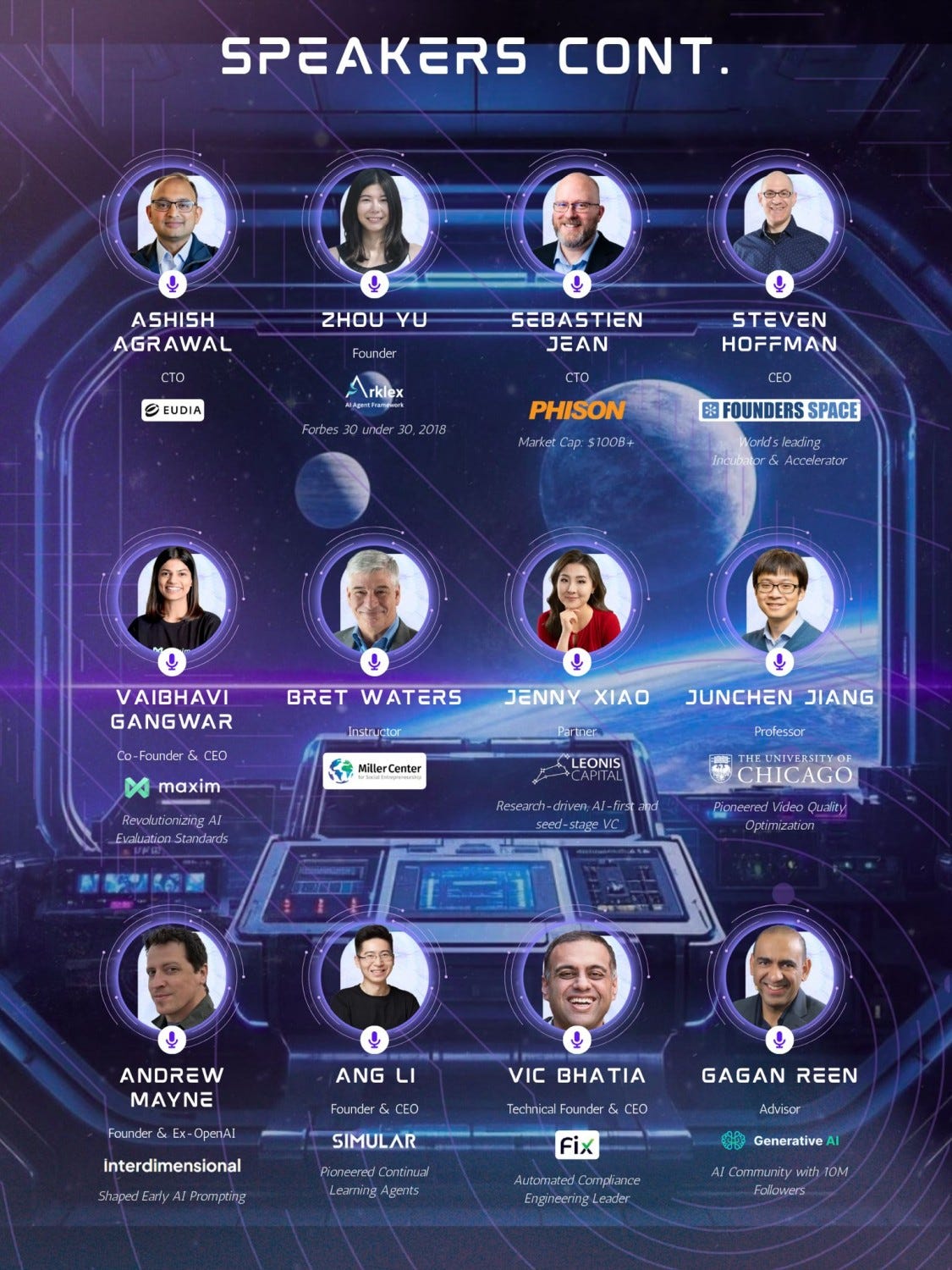 Your One-Stop Guide to GenAI Week 2025 Speakers & Agenda