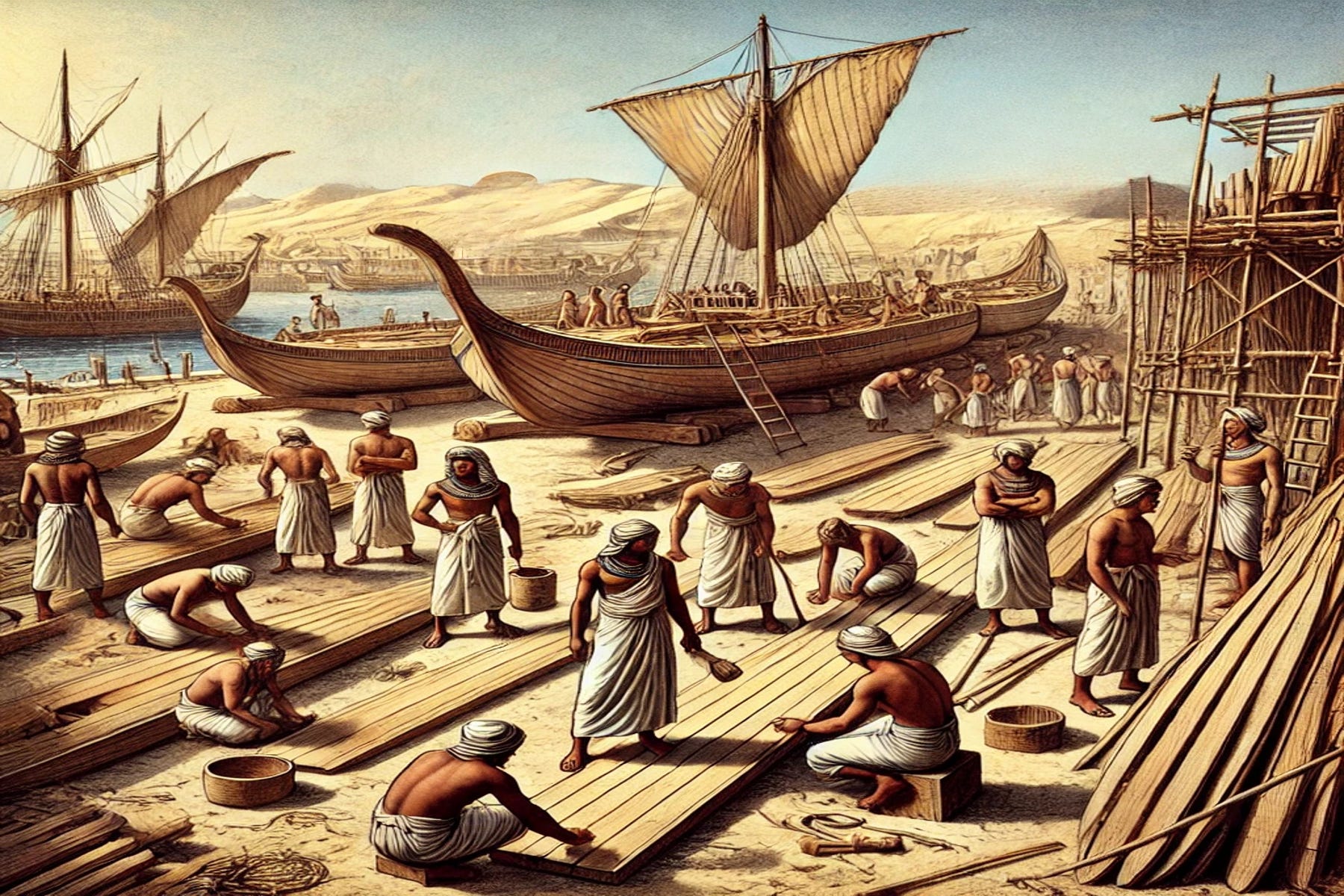 What Were Ancient Egyptian Boats Used For