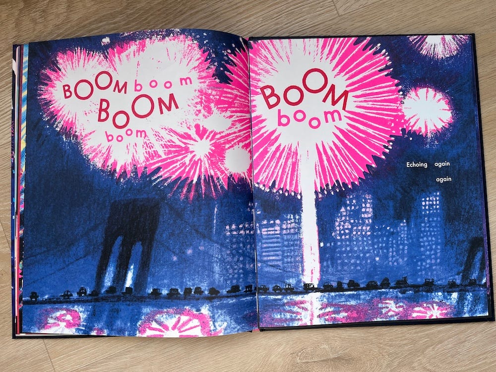 Caldecott Critique: FIREWORKS by Matthew Burgess and Cátia Chien ...