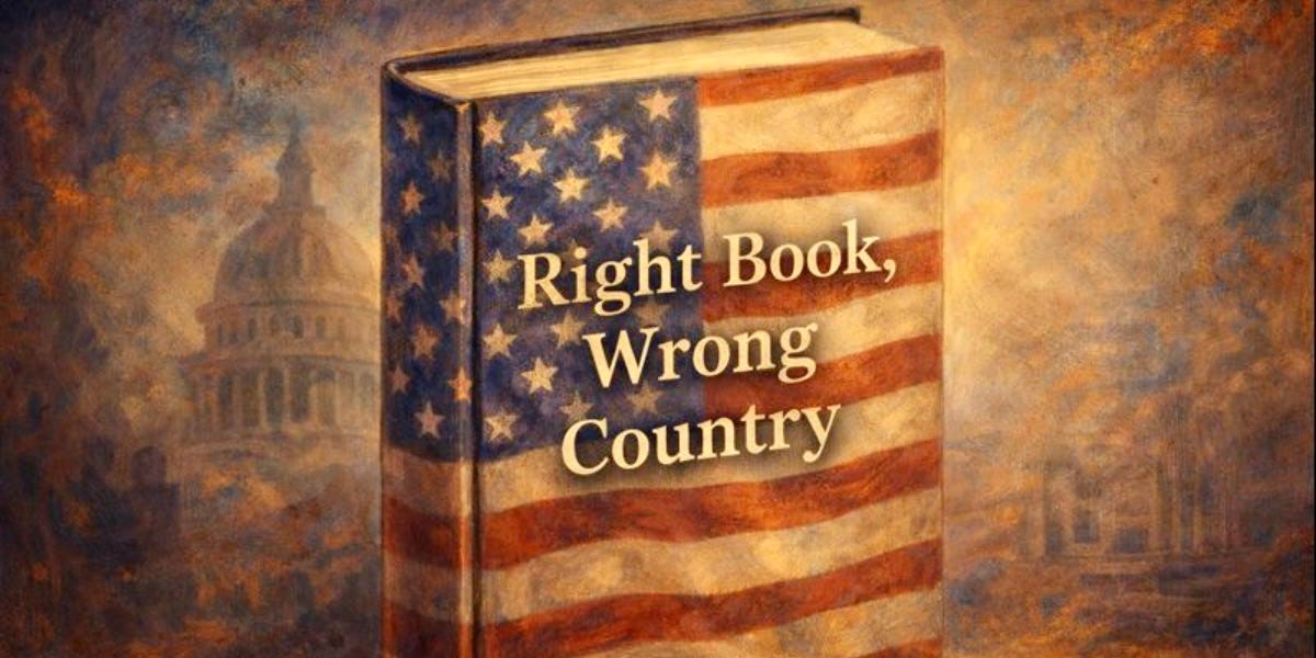 Comments - Right Book, Wrong Country - by Lisa Gonzalez