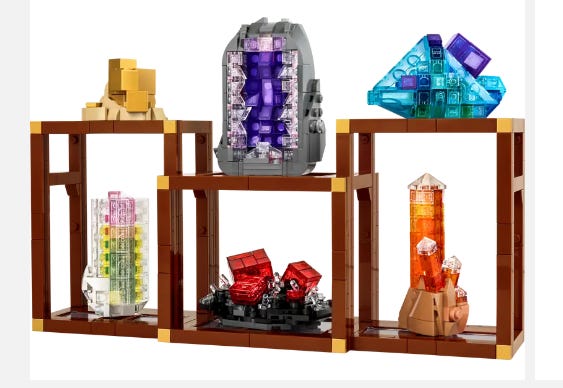 Lego Minerals - by Steve Sorrell - Mineral Matters
