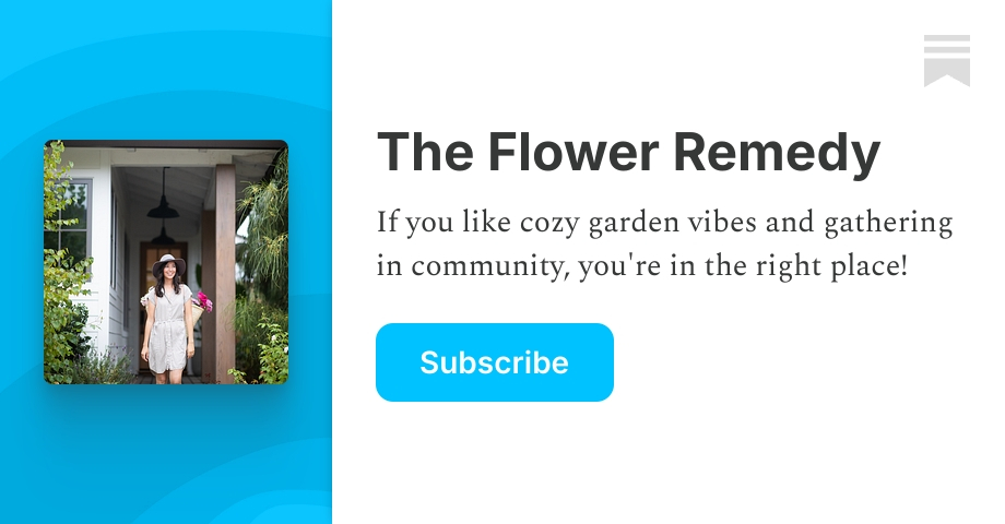 The Flower Remedy | Kelli Pease | Substack