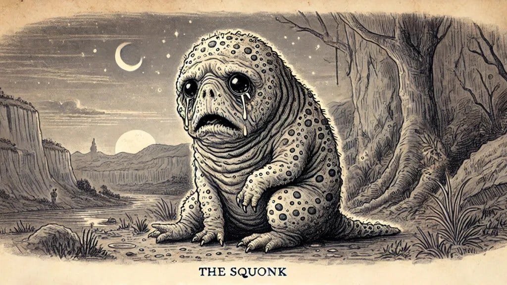 Fearsome cryptid creatures - by Sharon A. Hill