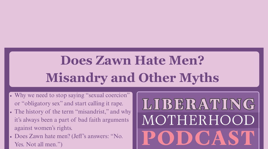 The myth of misandry--and why hating men is not morally equivalent to ...