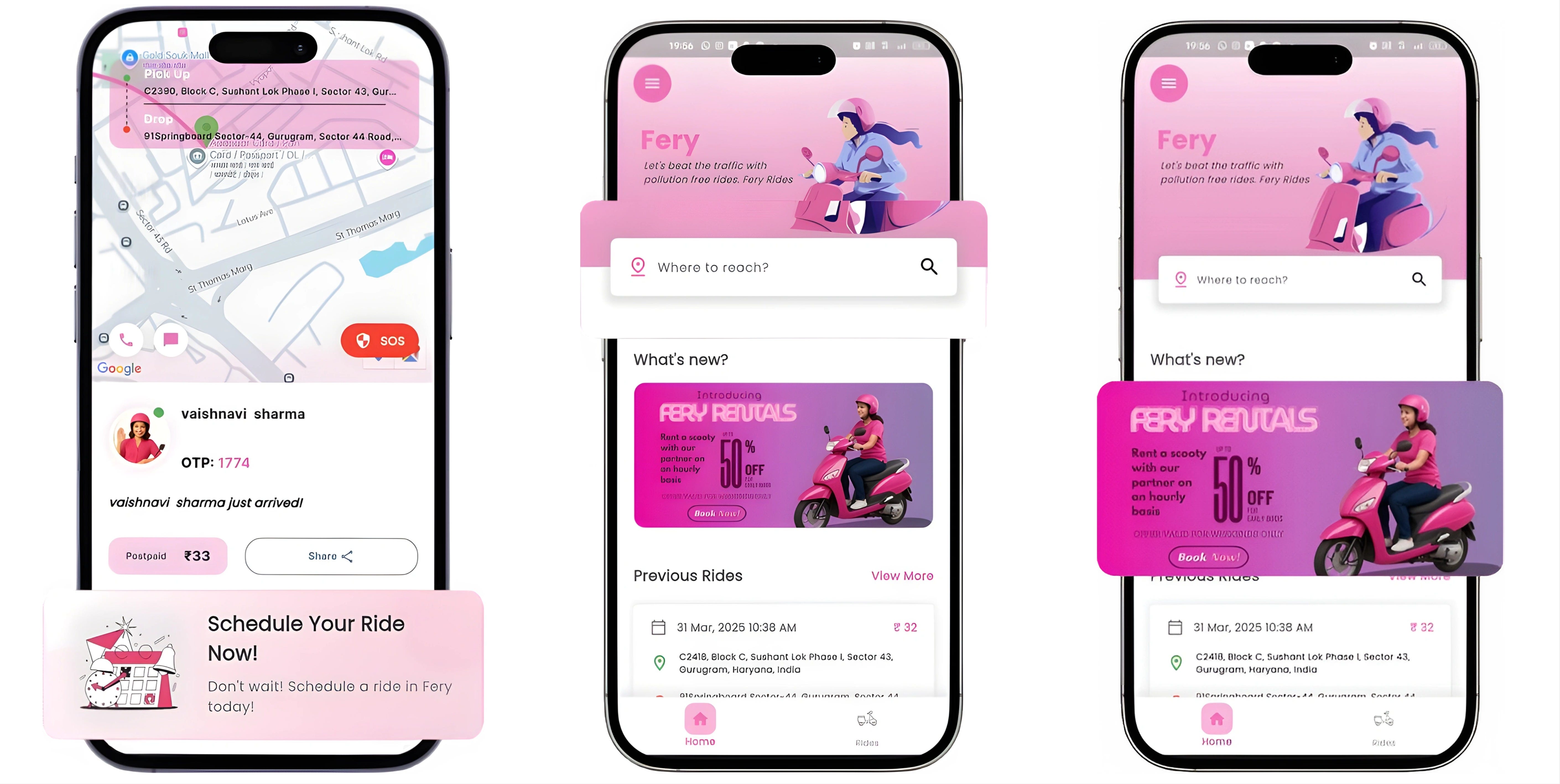 Fery Rides: Safer Commute for Indian Women - by Martin