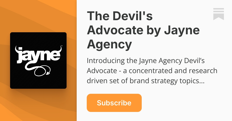 The Devil's Advocate by Jayne Agency | Brooke Foley | Substack