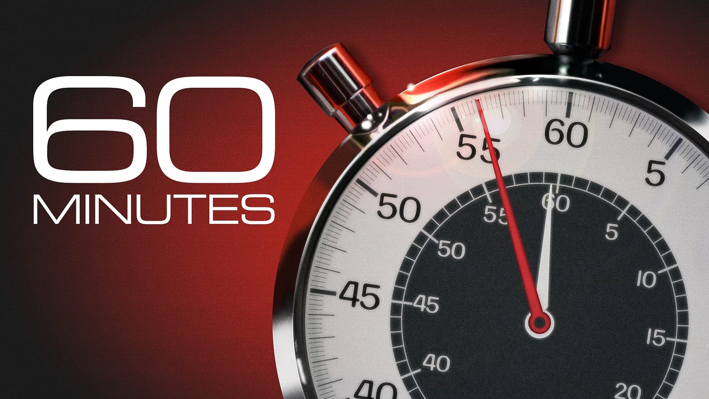 BREAKING: WATCH THE DELETED 60 MINUTES EPISODE HERE!