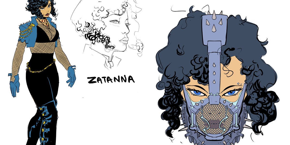 ABSOLUTE WONDER WOMAN DESIGNS BY HAYDEN SHERMAN - PART 1