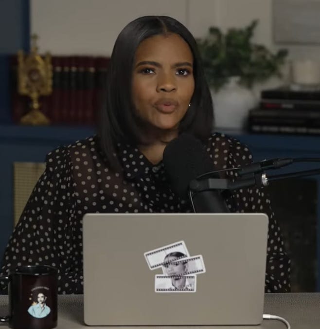 Candace reacts to a video call six days after Charlie's murder in which ...