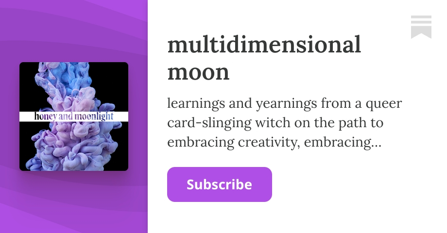 multidimensional moon | moon / victoria | Substack