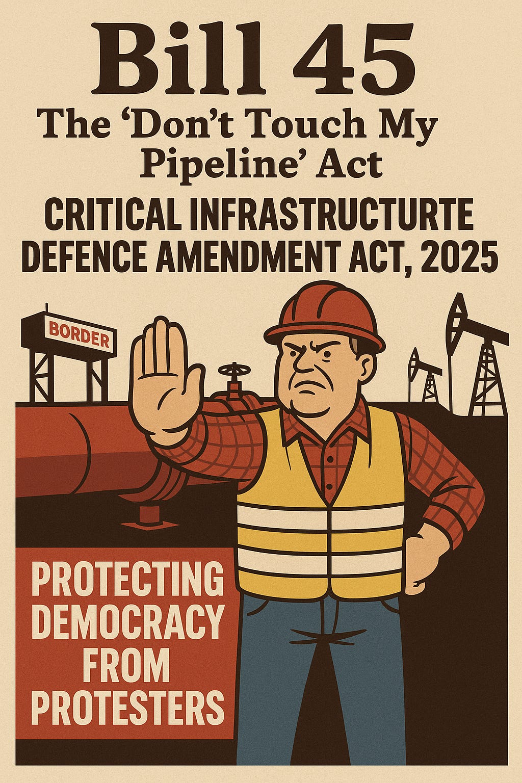 Bill 45: The "Don't Touch My Pipeline" Act
