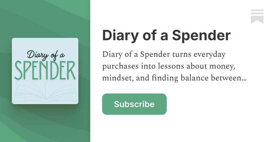 About - Diary of a Spender