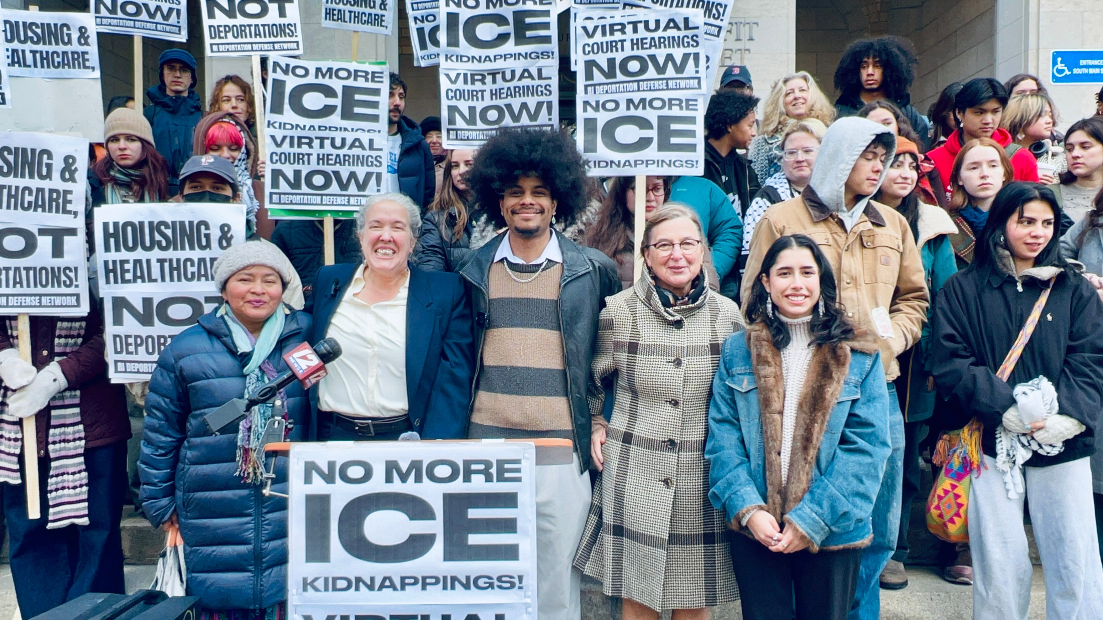 Because of ICE, the Deportation Defense Network of RI demands ...