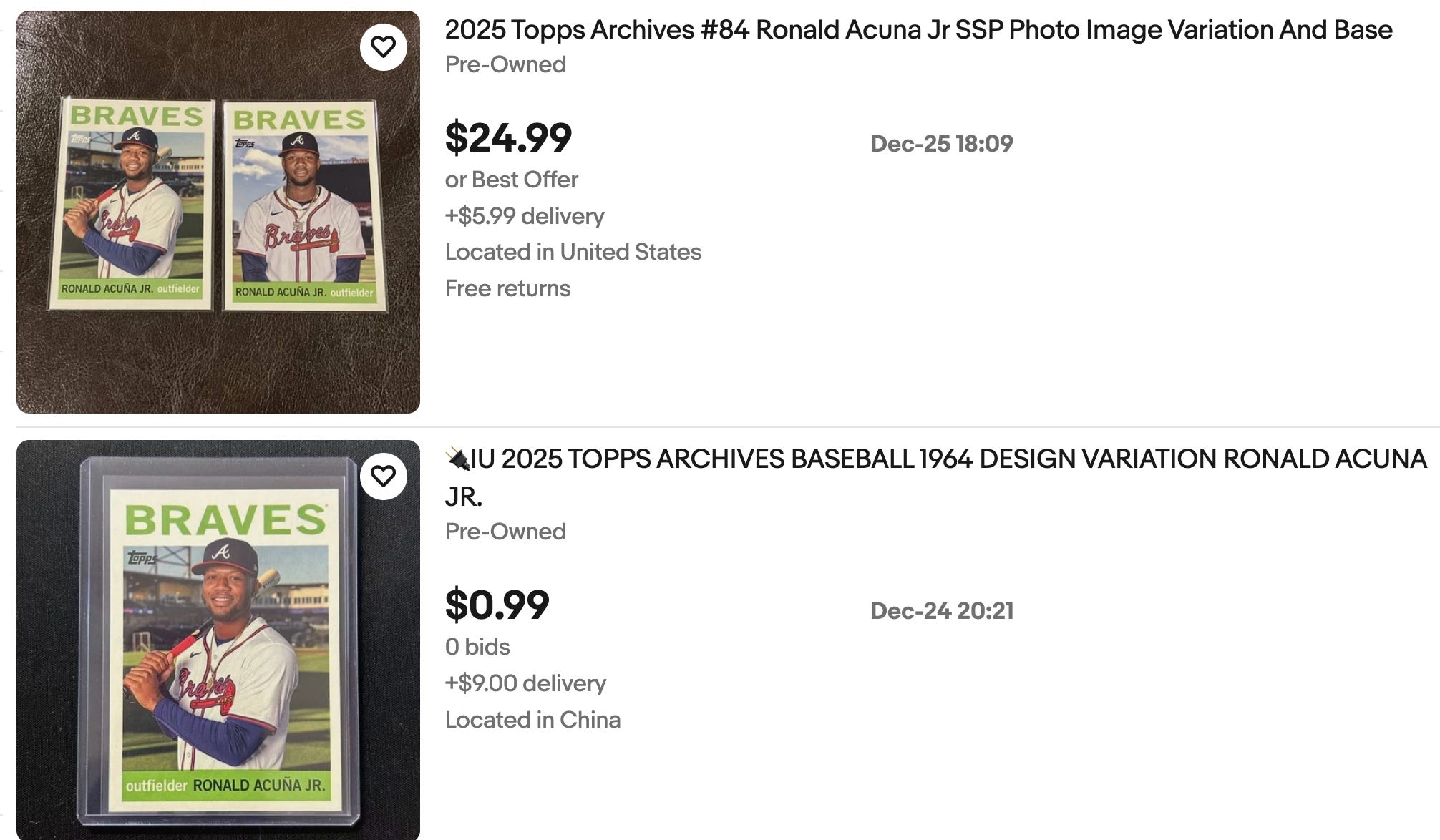 Sneakiest 2025 Topps Archives Variations (and Using This Info to Your ...
