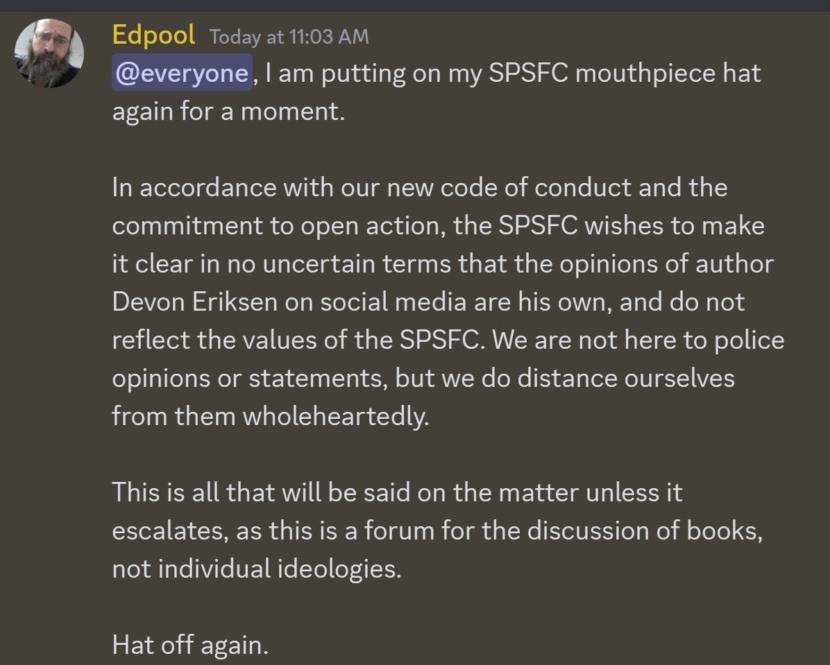 Devon Eriksen Banned By Hugh Howey's Self-Published Science Fiction ...