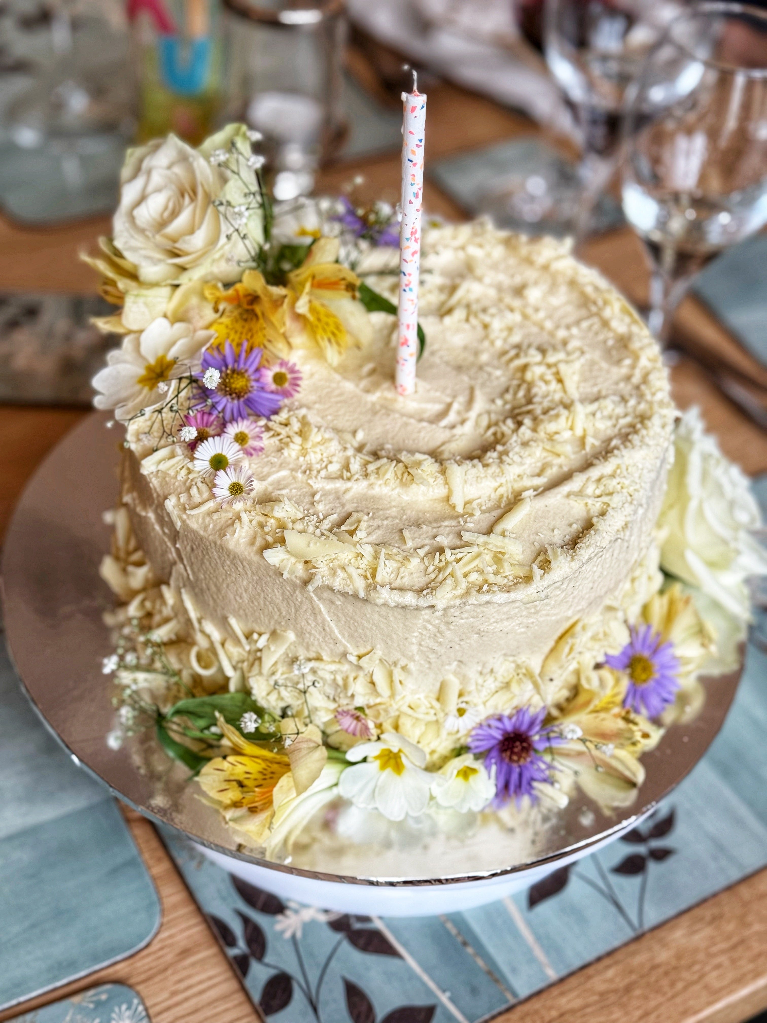 Century Celebration Cake: Lemon butter sponge with White Chocolate and ...