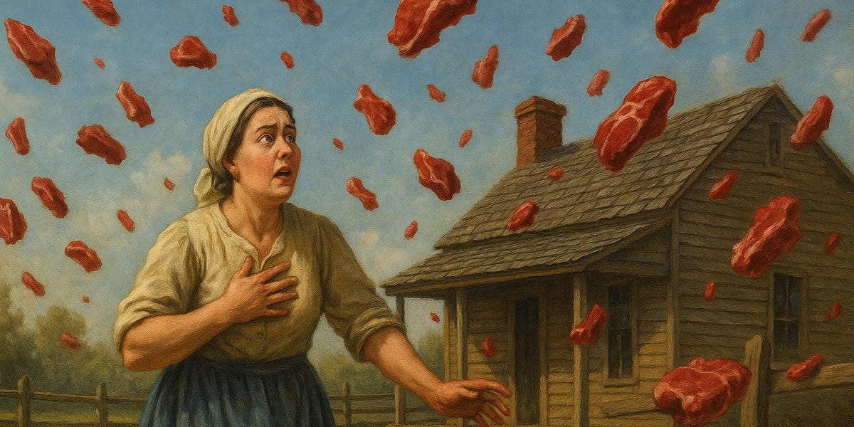 History’s Most Disgusting Mystery: The Great Kentucky Meat Rain Of 1876