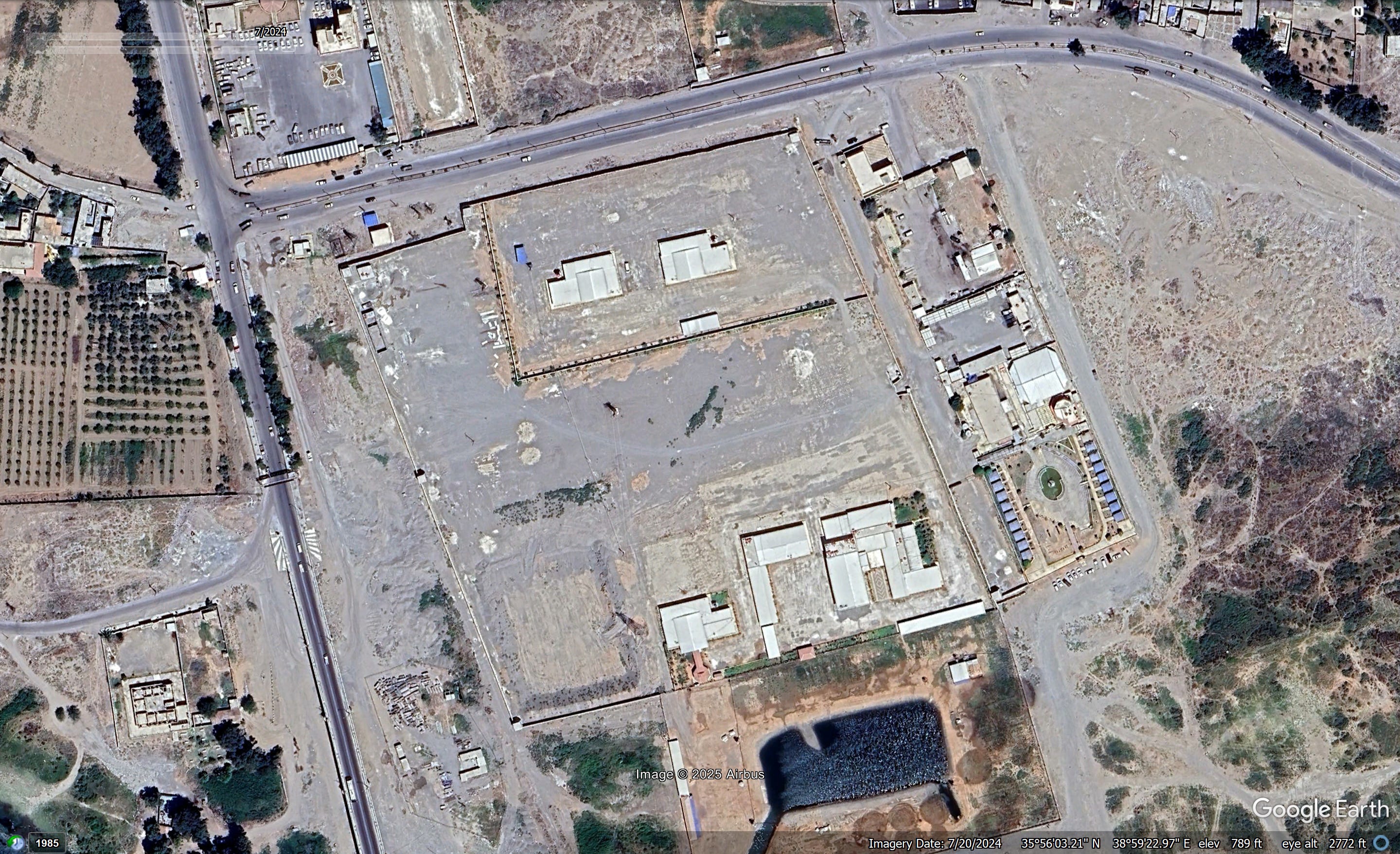 The American military footprint in northeastern Syria