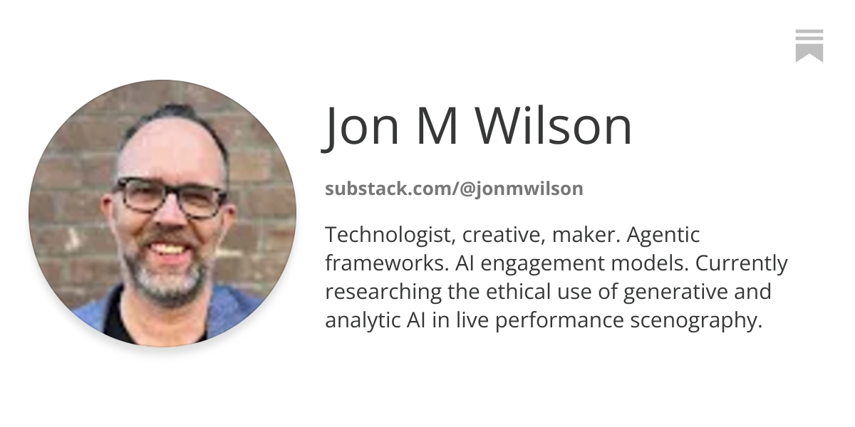 Jon M Wilson | Substack
