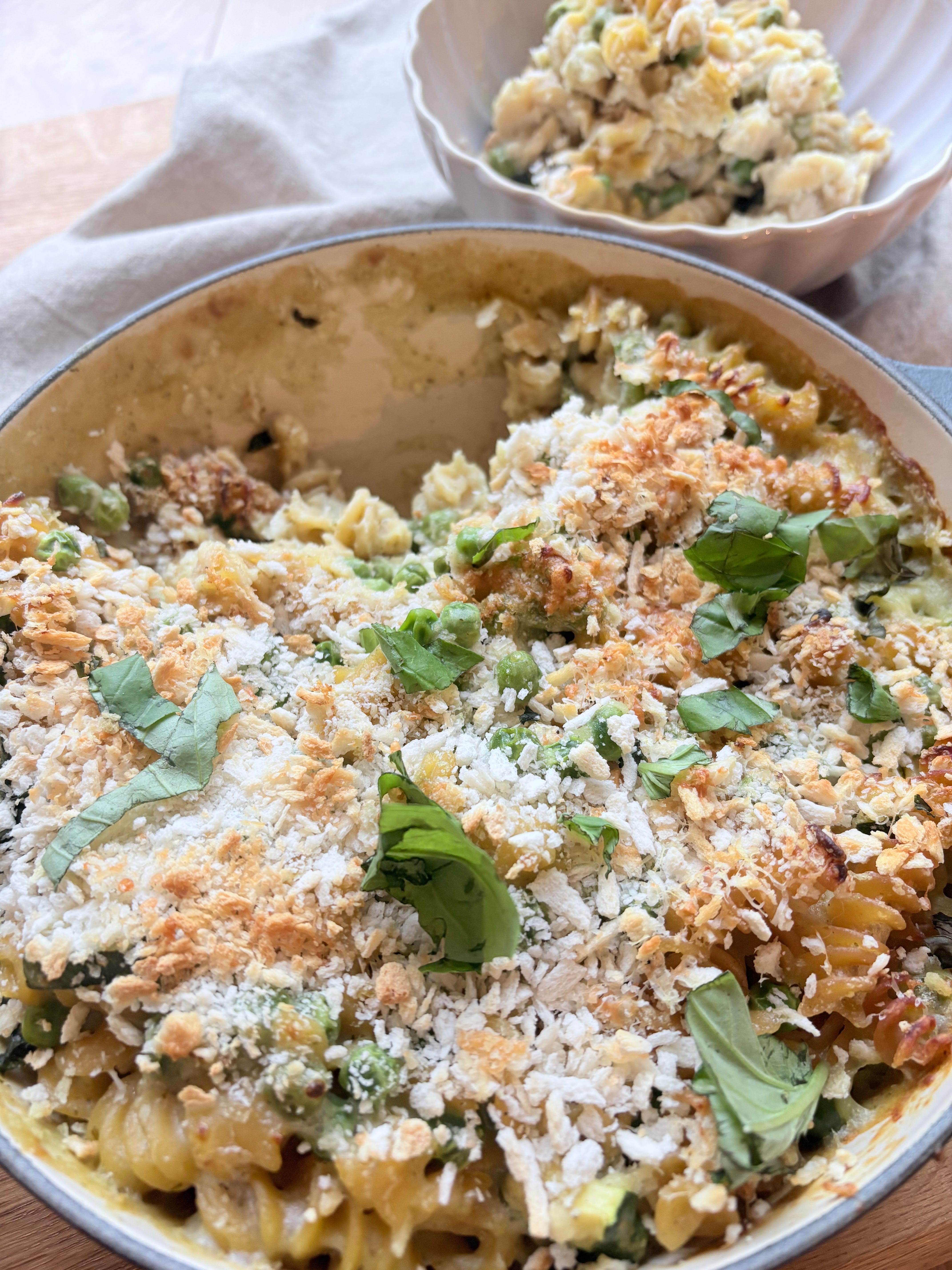 Green Pasta Bake - by Caroline Jeeves - Caroline's Substack