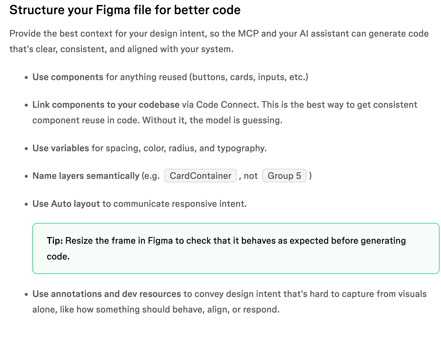 Convert Figma components to code - by Colin Matthews