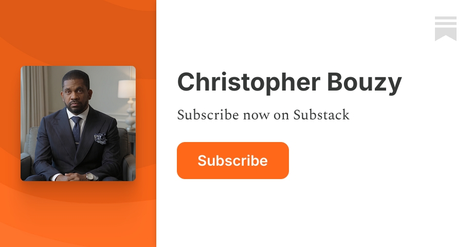 Christopher Bouzy | Substack