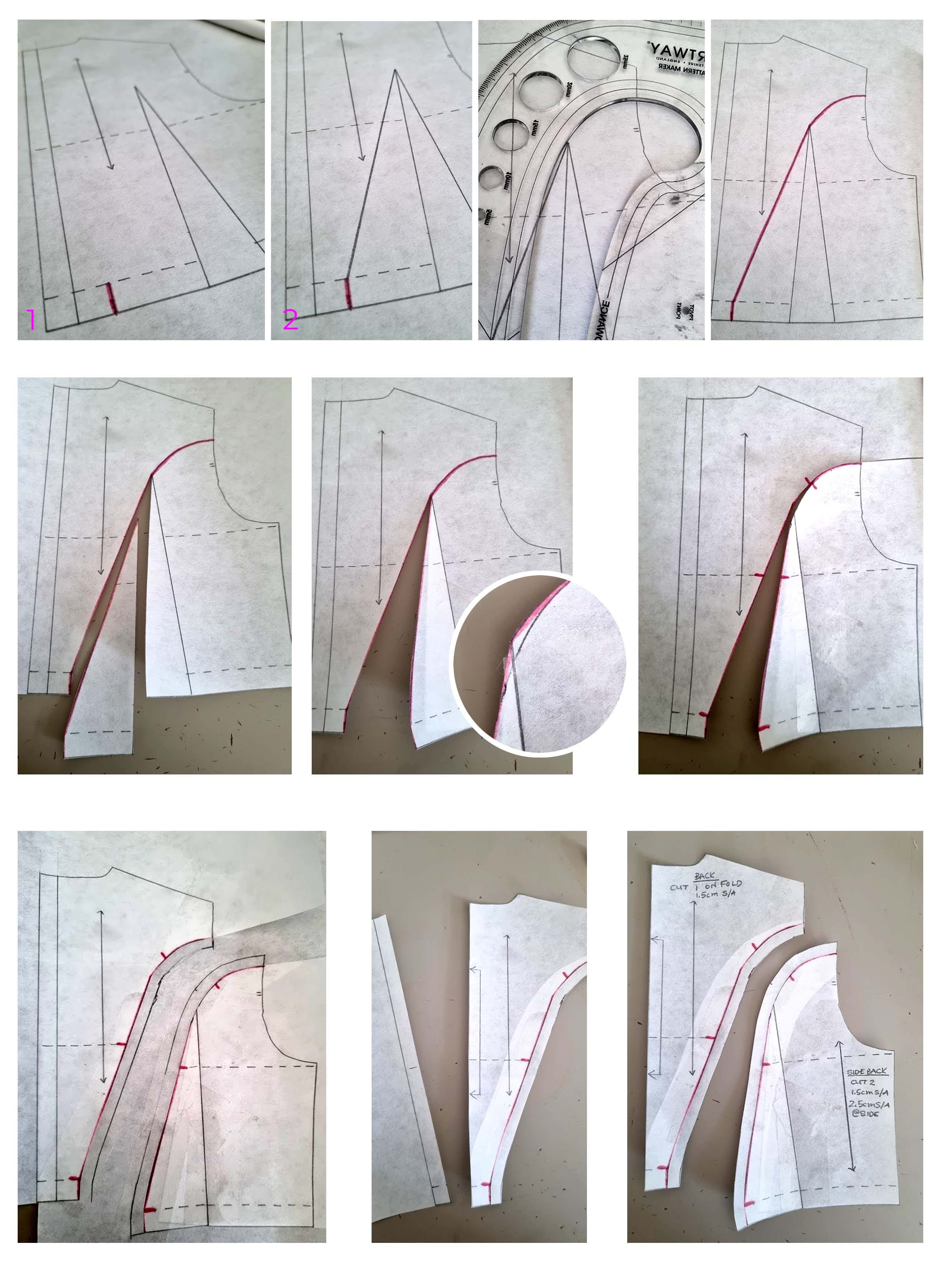 Bolero Dress Pattern Hack - Tangled Stitch Sewing Patterns