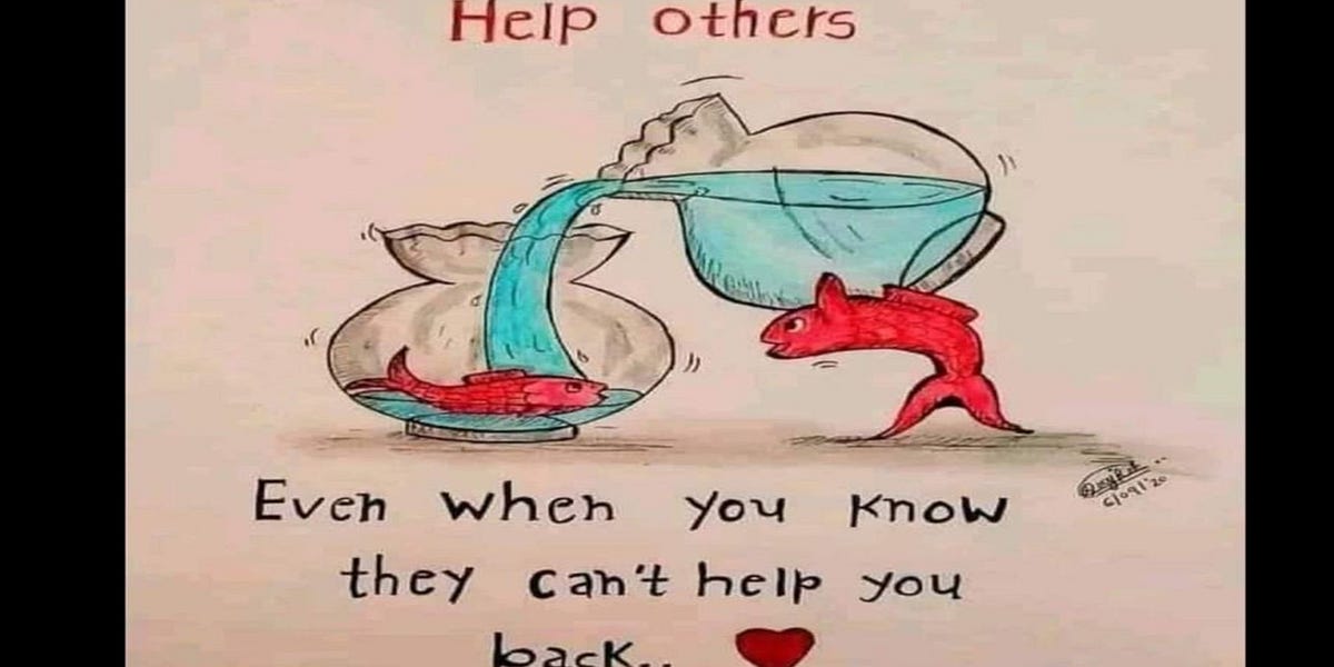 JUST RELEASED - my new Substack focus for "people who love to help people"