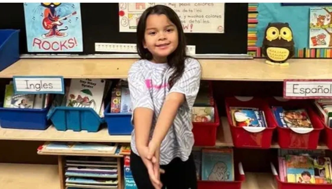 Broadwaybabyto (@broadwaybabyto): "A 5 year old girl named Génesis ...