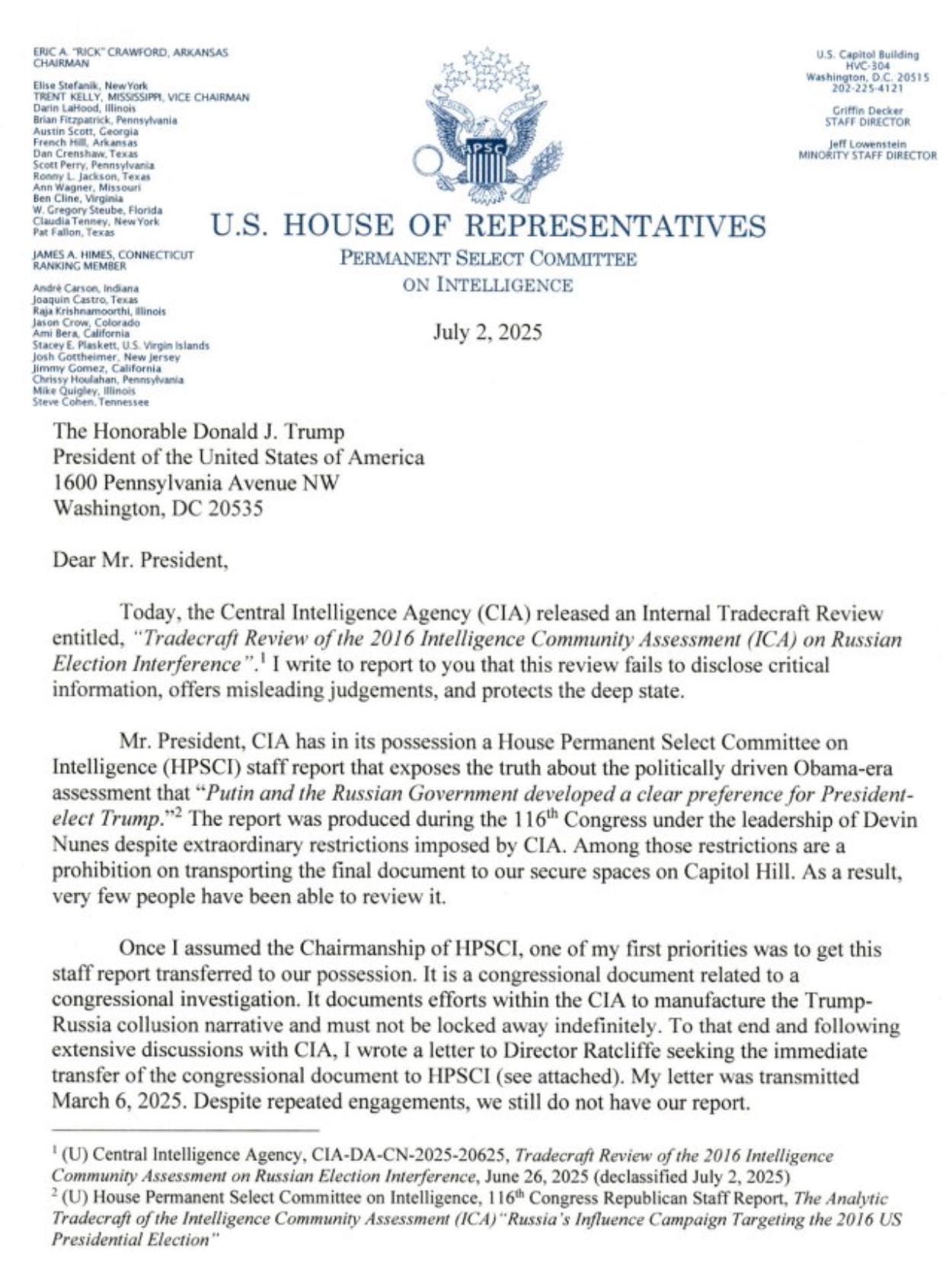 Trump's CIA still hiding CIA involvement in Trump-Russia narrative, and ...