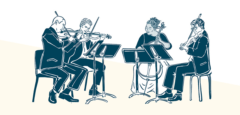 The First String Quartets - by Chamber Music Society