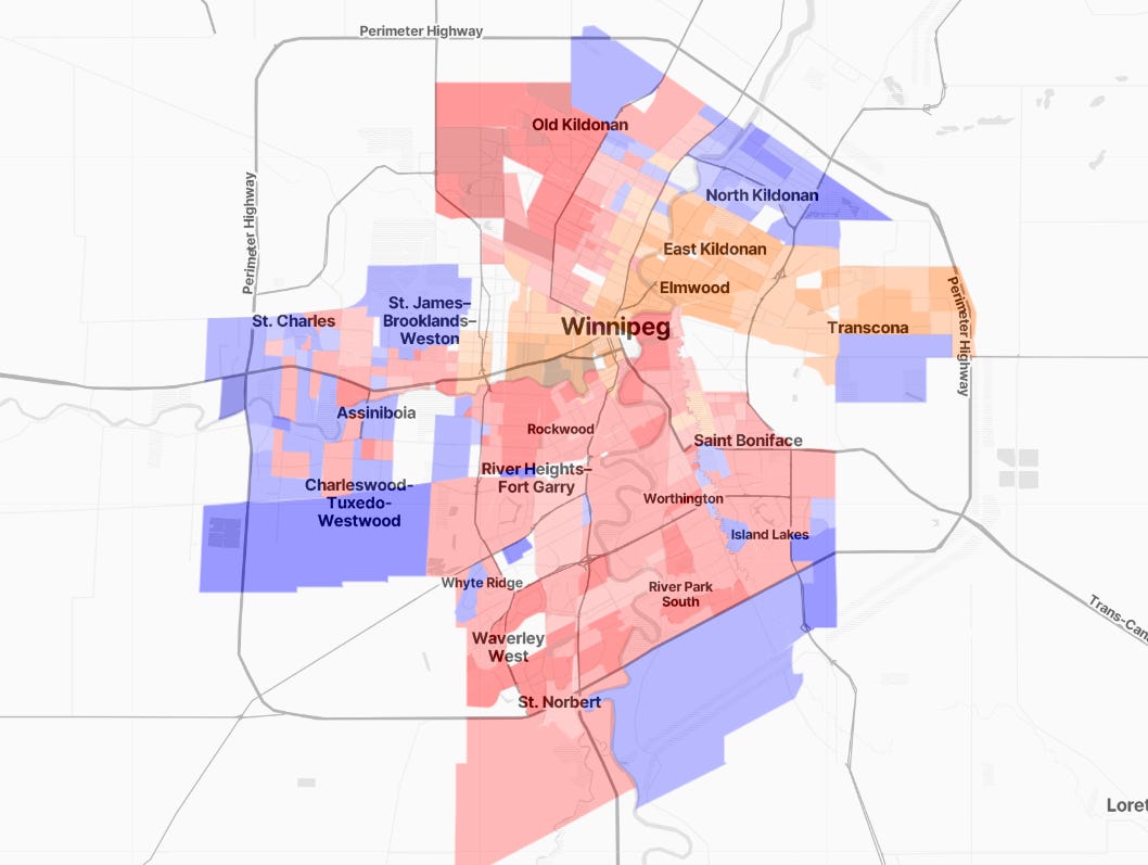 Canadian Election Maps - Eberhard Englebrecht