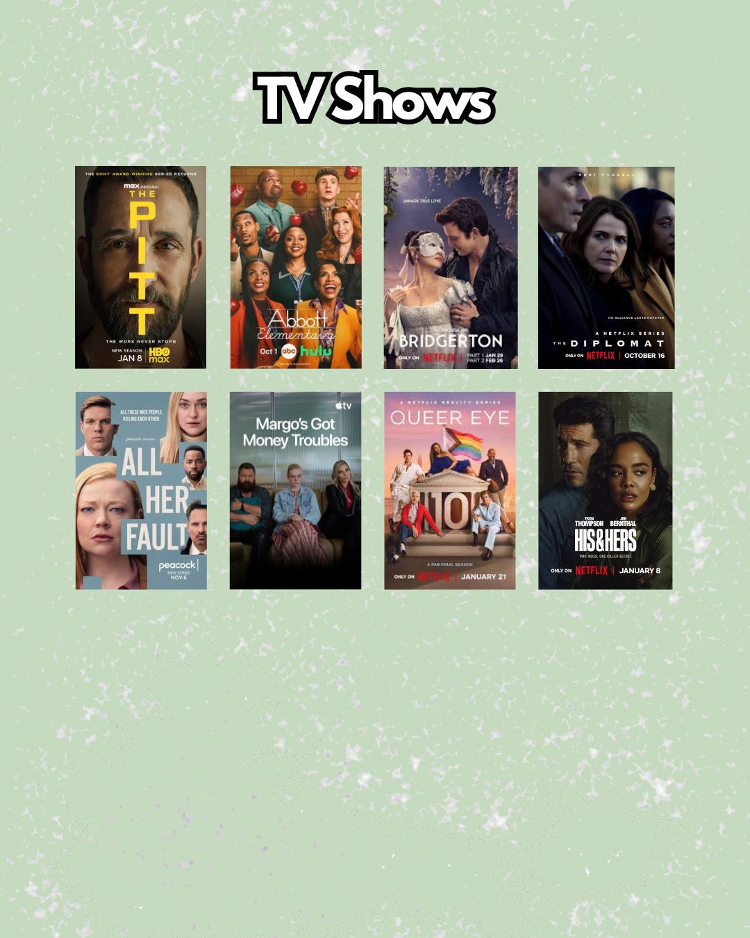 Everything On My Radar In 2026: Books, Movies, TV Shows, and Albums