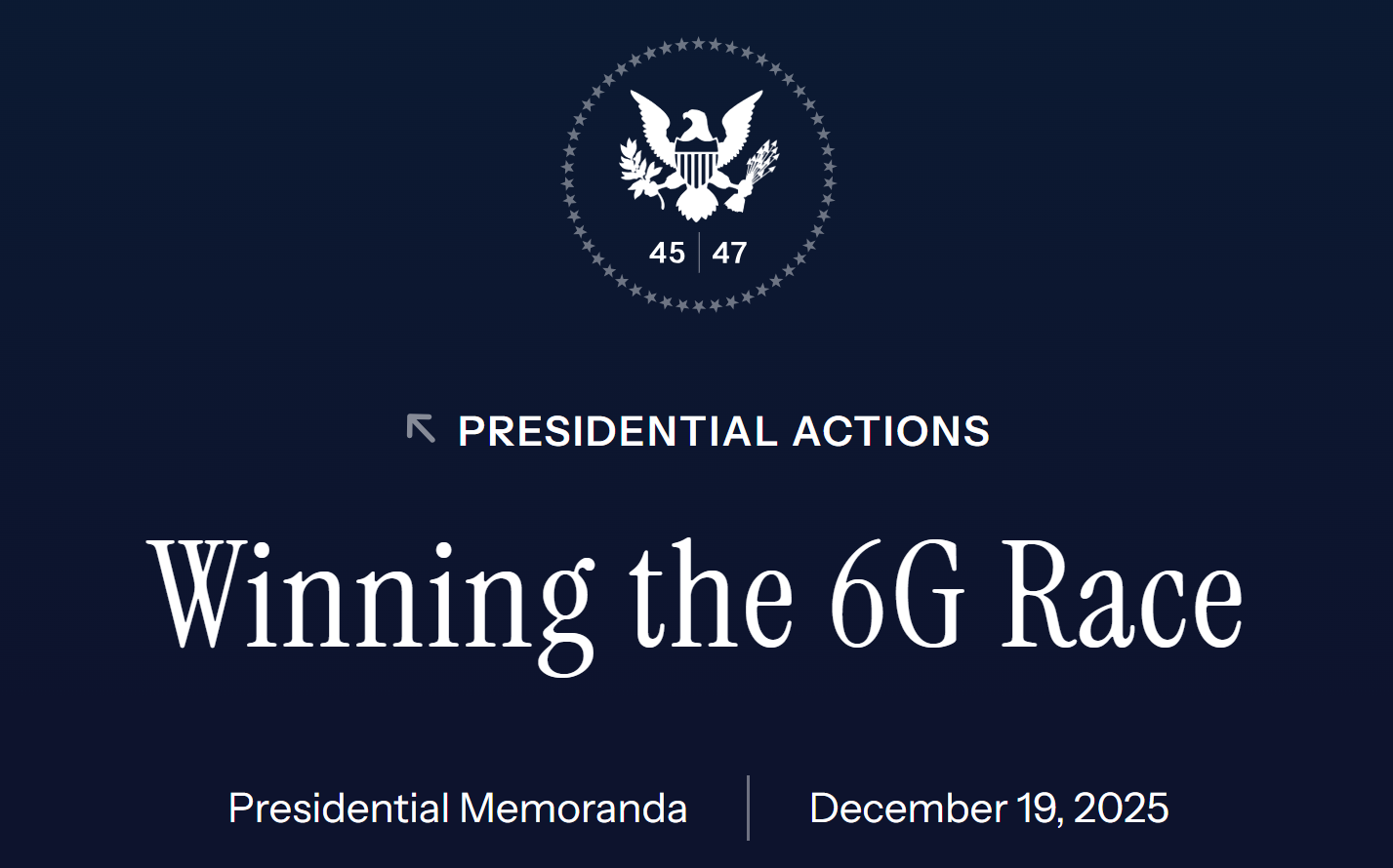 Techno-Fascism: Trump Quietly Signs Memo To "Win The 6G Race" To Power ...