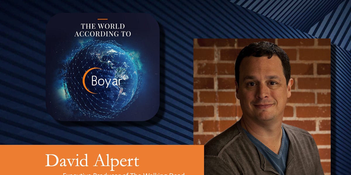 David Alpert, Executive Producer of The Walking Dead, CEO of Skybound ...