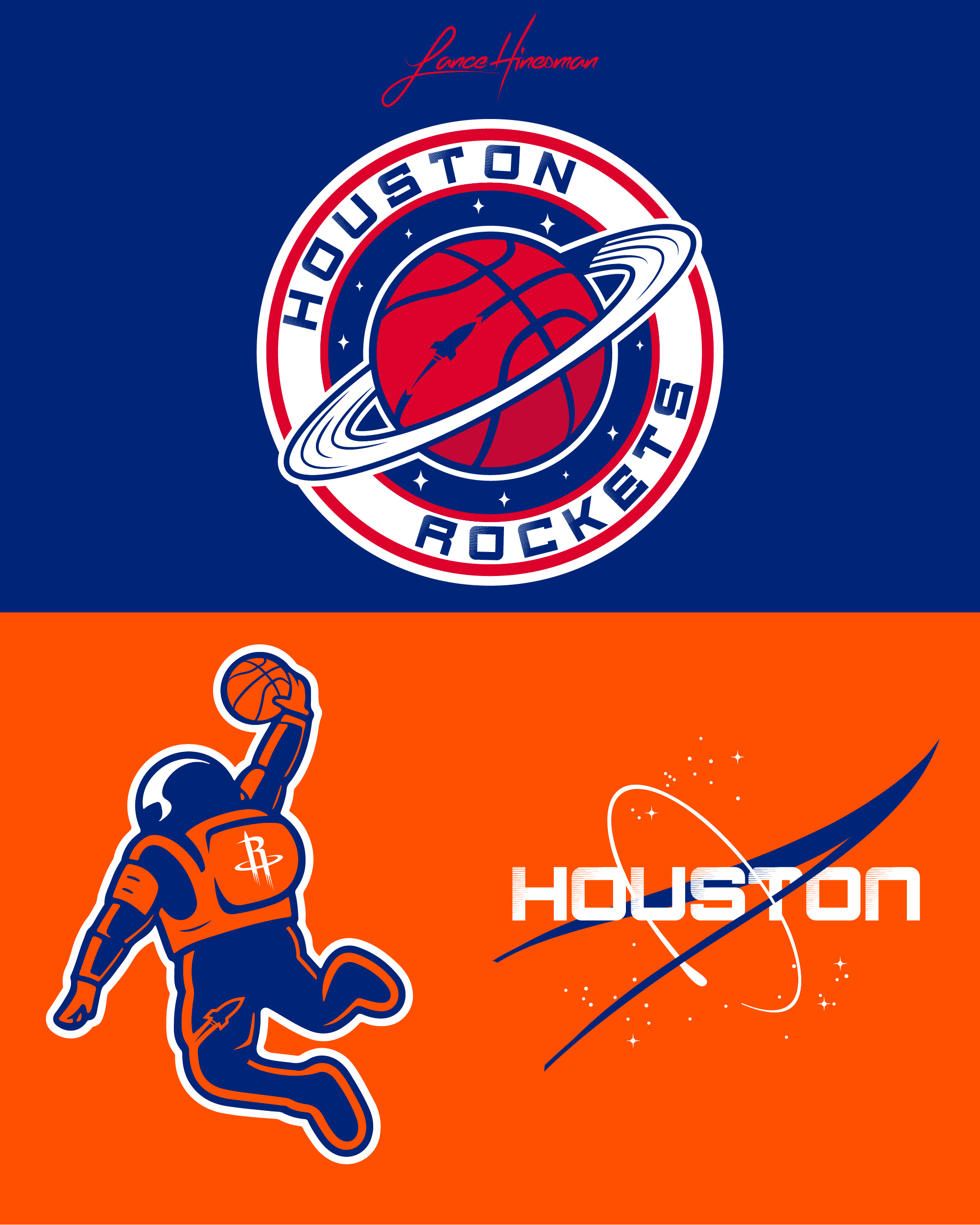 Houston, We Have a Rebrand: Elevating the Rockets' Identity
