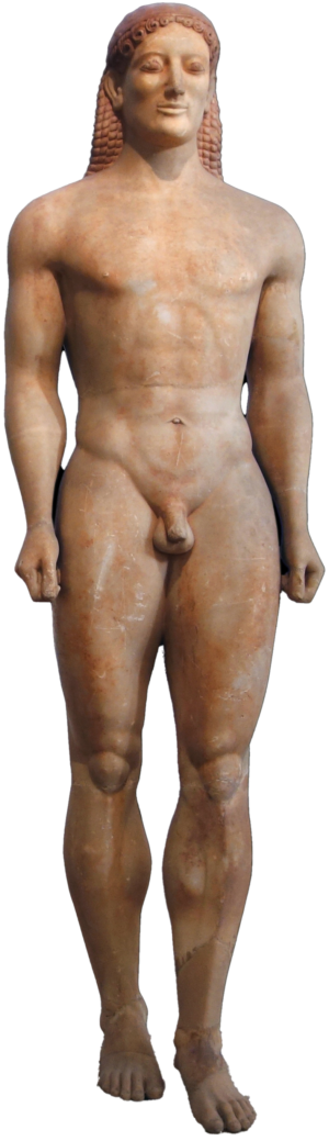 peplos kore material