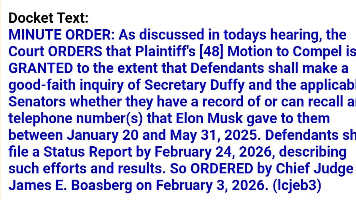BREAKING: Judge Boasberg has GRANTED Our Motion to Compel in DOGE FOIA ...