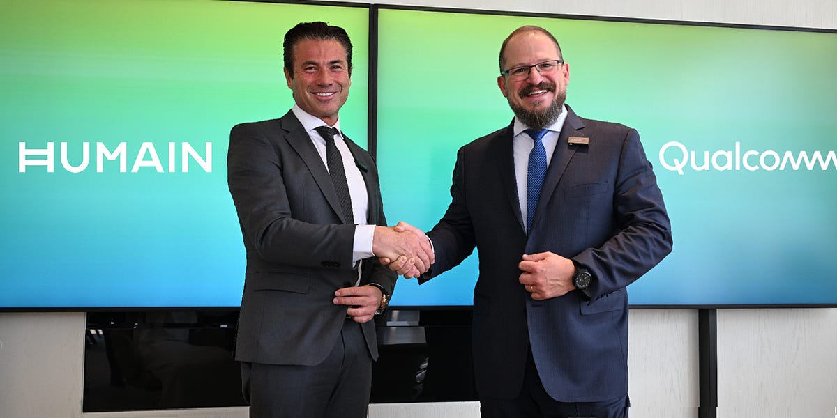 Humain-Qualcomm data centre deal; Aramco's Humain investment
