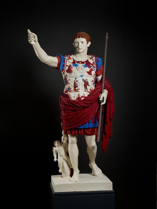 Classical statues were not painted horribly