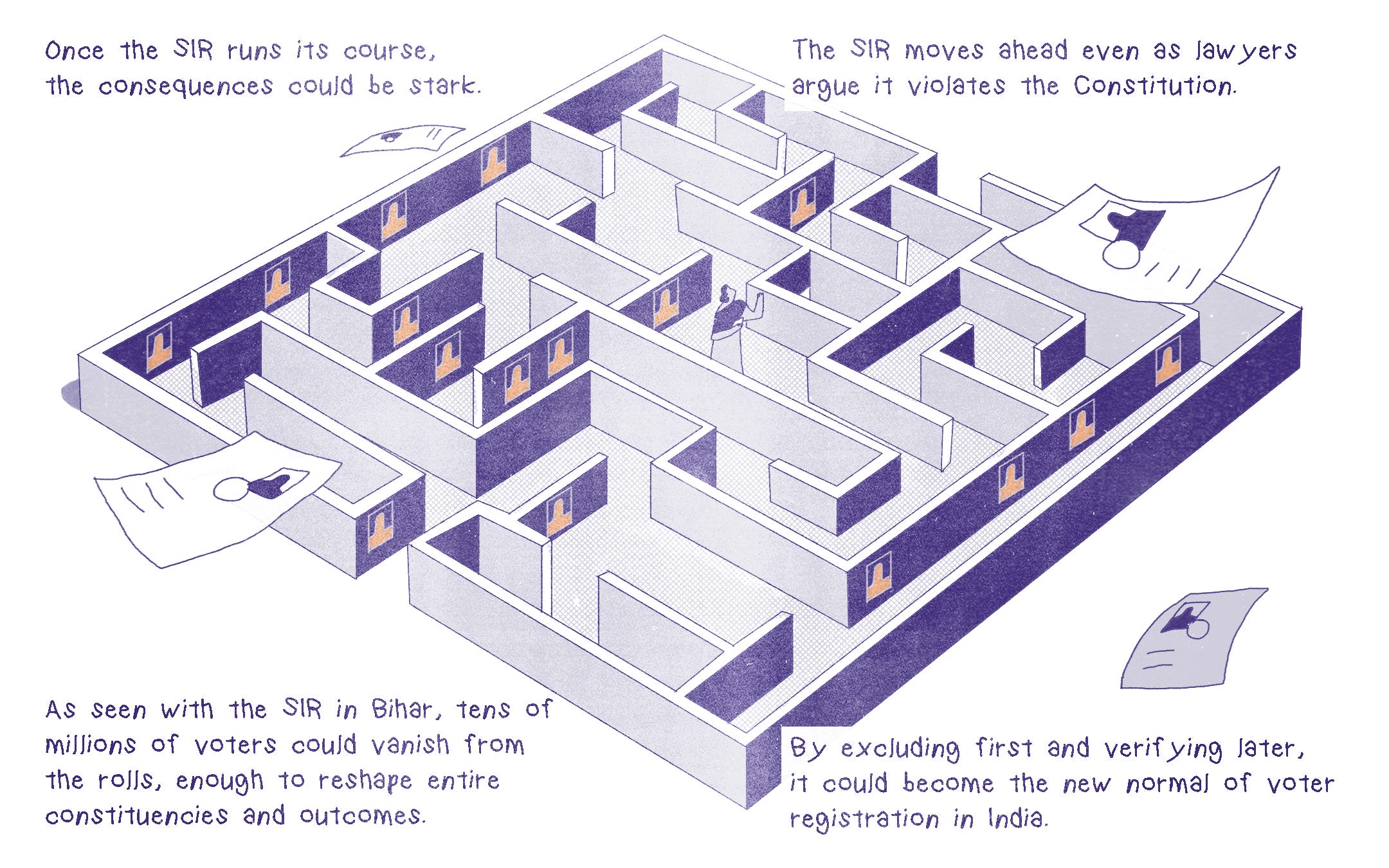 How Voting Became a Kafkaesque Maze - The Swaddle