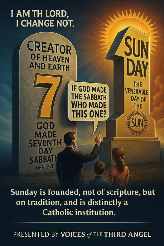 SABBATH vs. SUNDAY — A SIMPLE BIBLE EXPLANATION