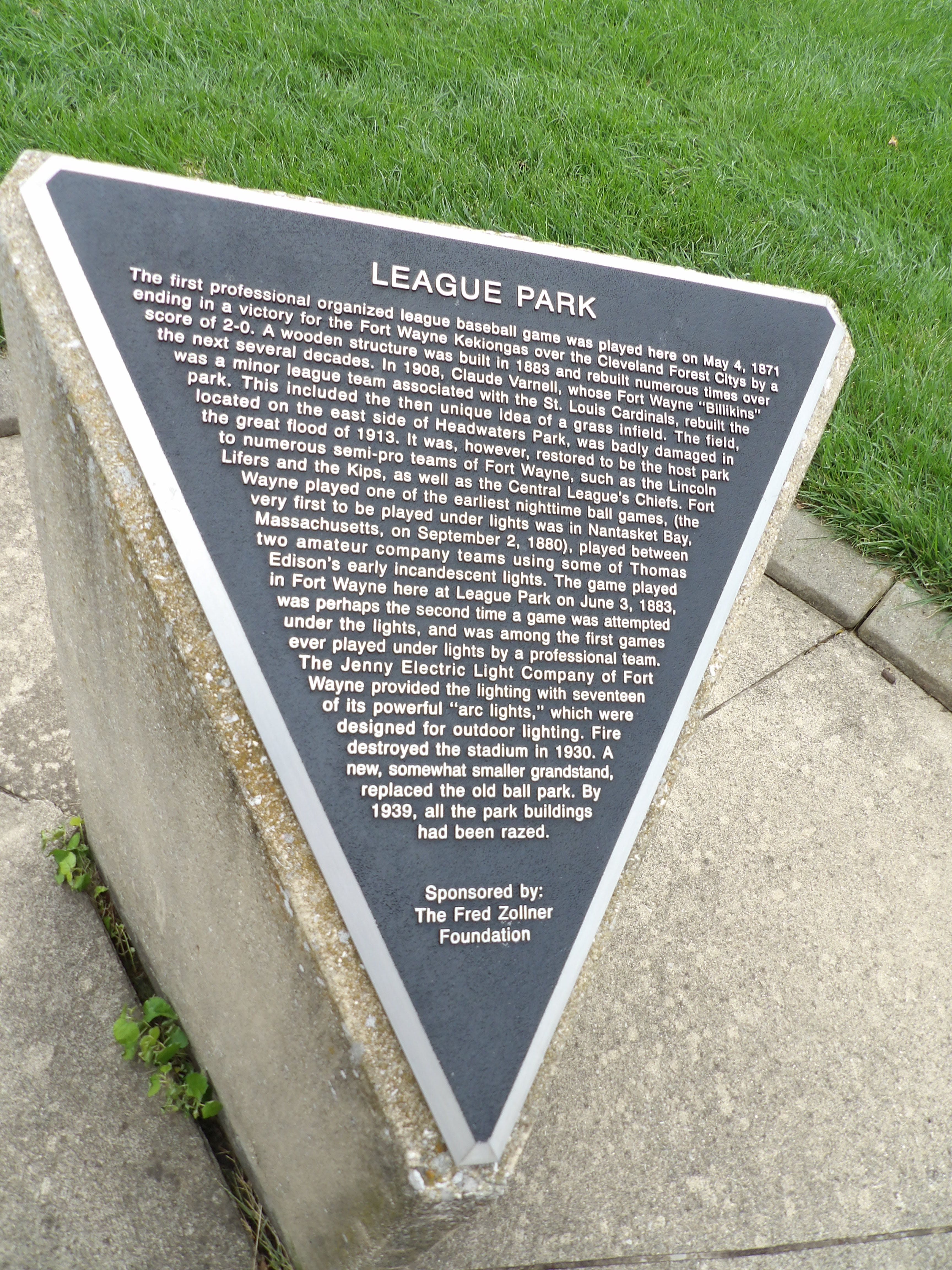 May 04, 1871 - First Professional Baseball League - National ...