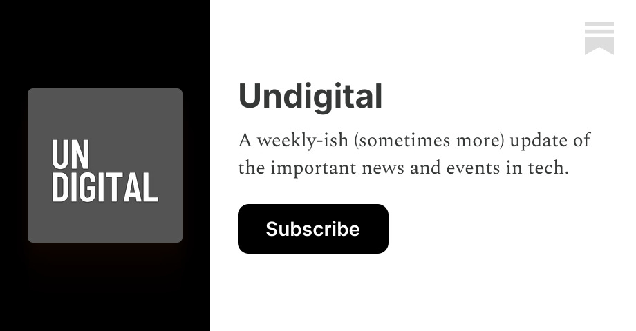 Undigital | Jason Aten | Substack