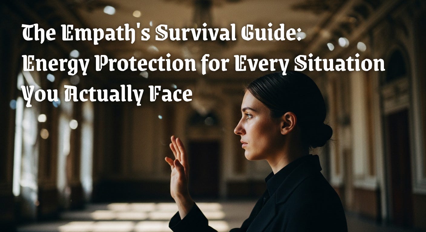 Empath's Survival Guide: Energy Protection for Every Situation