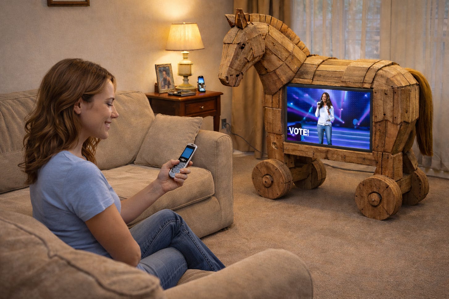 How TV Talent Contests Were Used To Model the Surveillance State