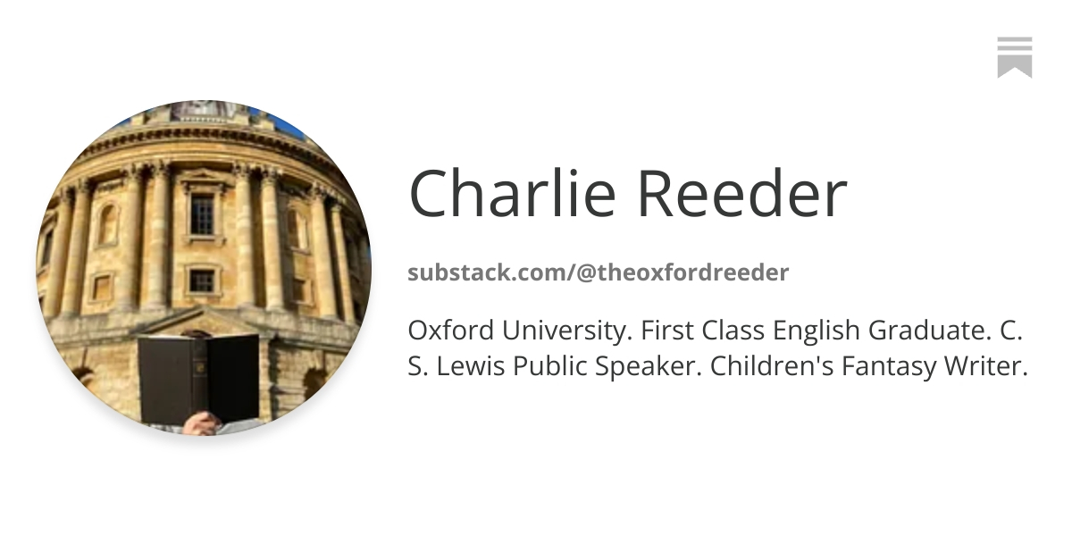 Charlie Reeder | Substack