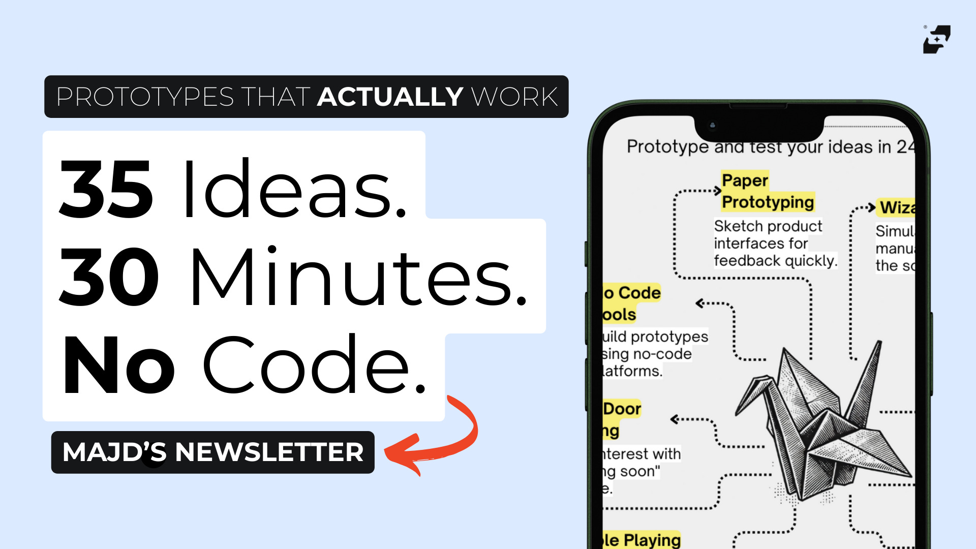How I Got 35+ No-Code Prototype Ideas in 30 Minutes (and How You Can Too)