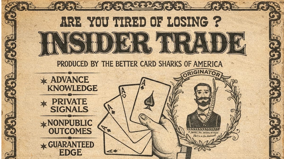 How to Solve Insider Trading in Prediction Markets